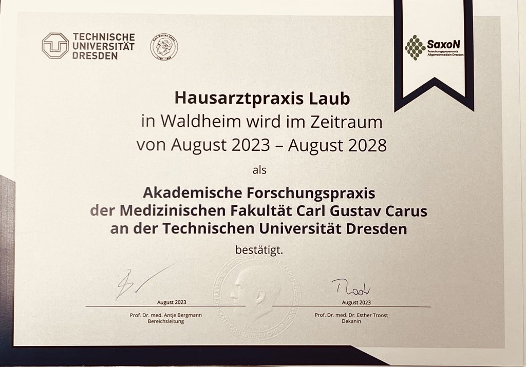 Hausarztpraxis Dr. med. Peter Laub - Home
